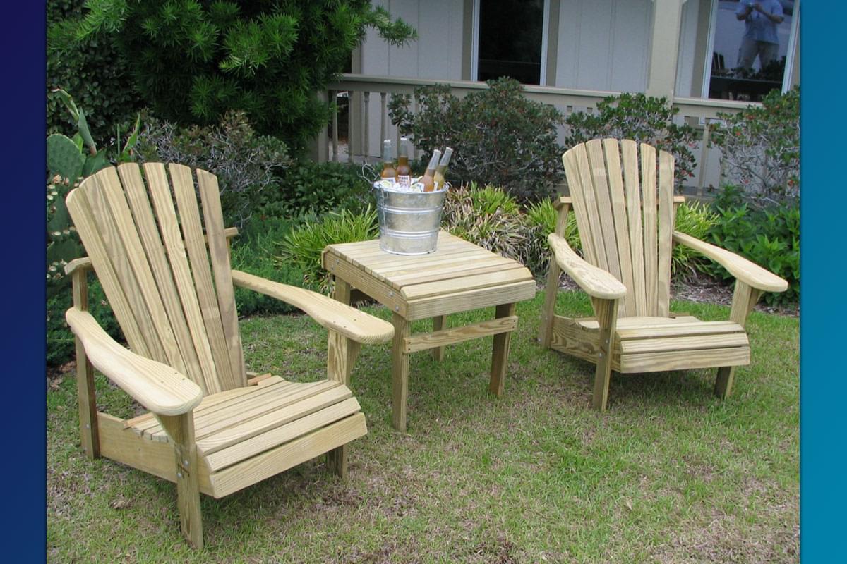 Our Classic Adirondack Chair chair has real comfort to appreciate.